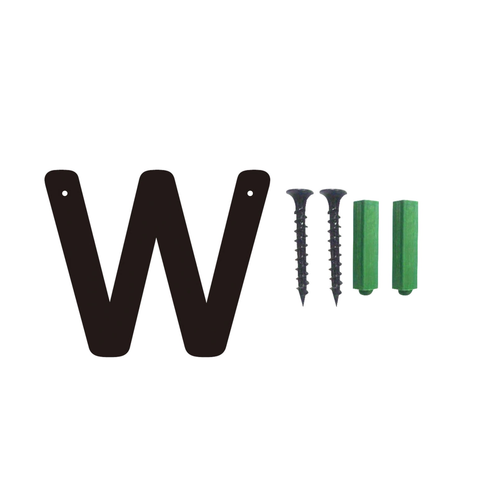 Gspmoly Three-Dimensional Iron Art Letters House Number Sign – 1x ...