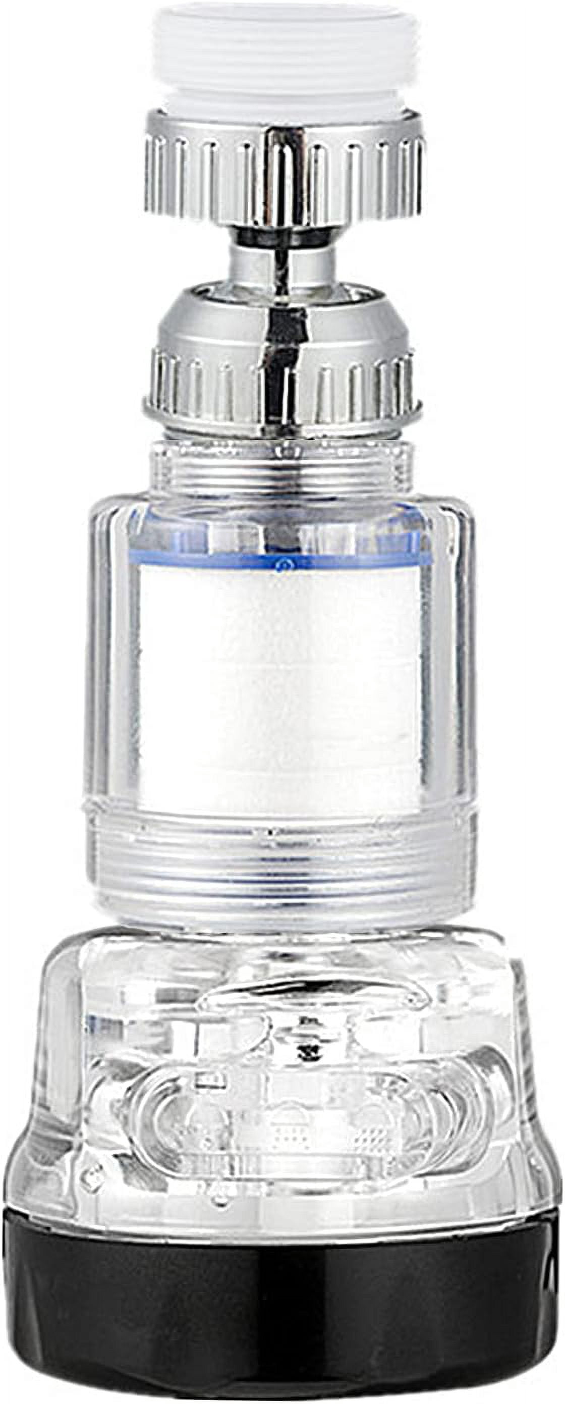 Gsrhzd Swivel Faucet Aerator, Faucet Filter, Universal 3-Mode 360 ...