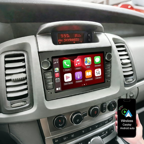 Gsuatey 4+64G Android Car Radio Stereo for Vauxhall Vivaro 2005-2010 ...