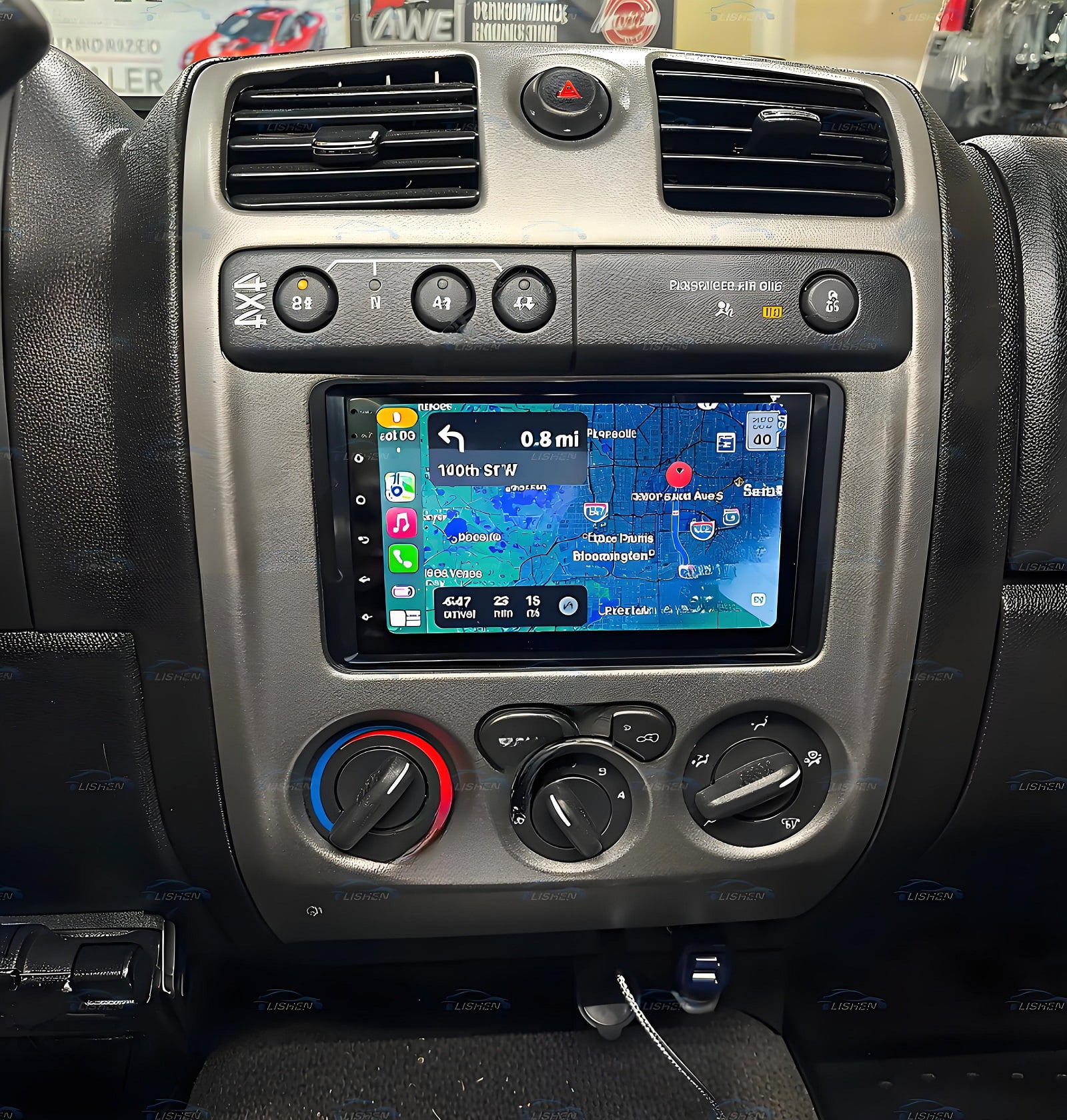 Gsuatey 7 Inch Car Stereo Radio for GMC Canyon 2004-2012 with Wireless ...