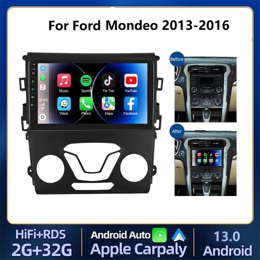 Gsuatey Android 13 Car Stereo Radio for Ford Fusion Mondeo 2013-2016 ...