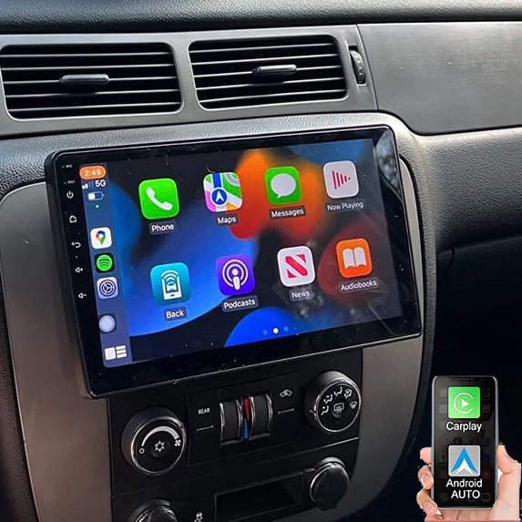 Gsuatey Android 15 Car Radio Stereo for GMC Acadia 2007-2013 Built-in ...