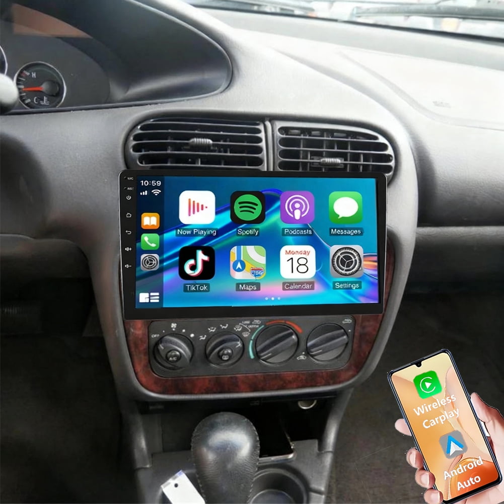 Gsuatey Android Car Stereo for Cirrus 1995-2000 with Wireless CarPlay ...