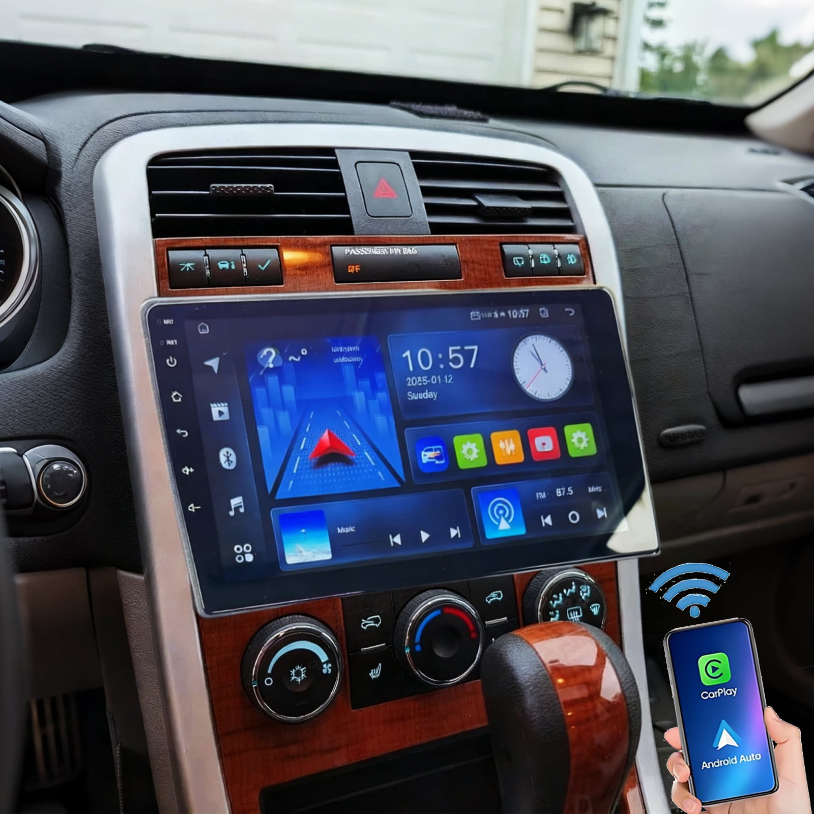 Gsuatey Car Radio Stereo for Chevrolet Equinox 2005-2009, 10" HD Touch ...