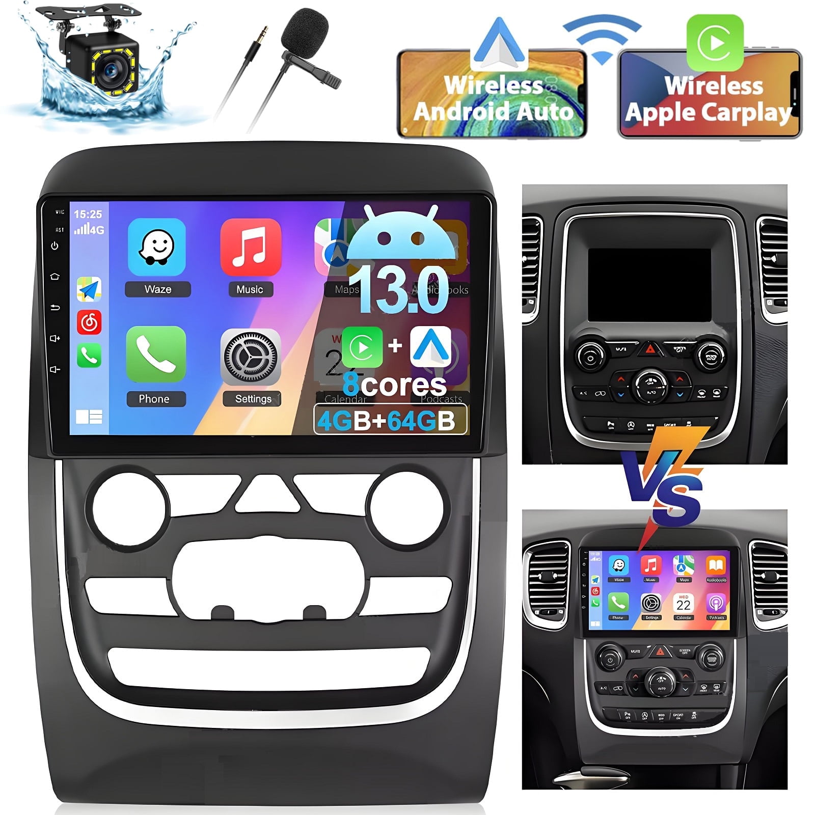 Gsuatey Car Stereo for Dodge Durango 2014-2020, 9 inch Touch Screen ...