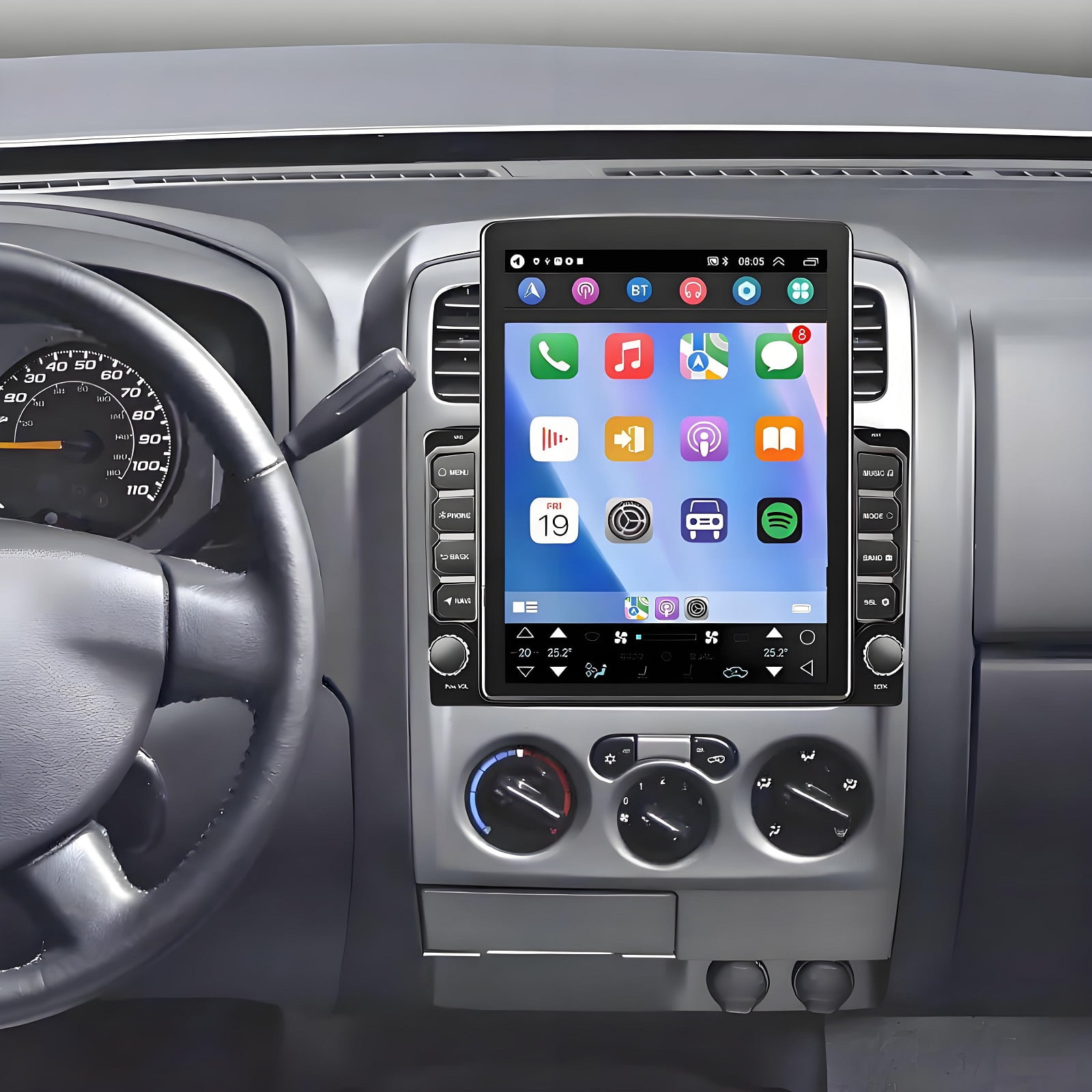 Gsuatey Car Stereo for Jeep Commander 2006-2010 9.7 Inch Touch Screen ...