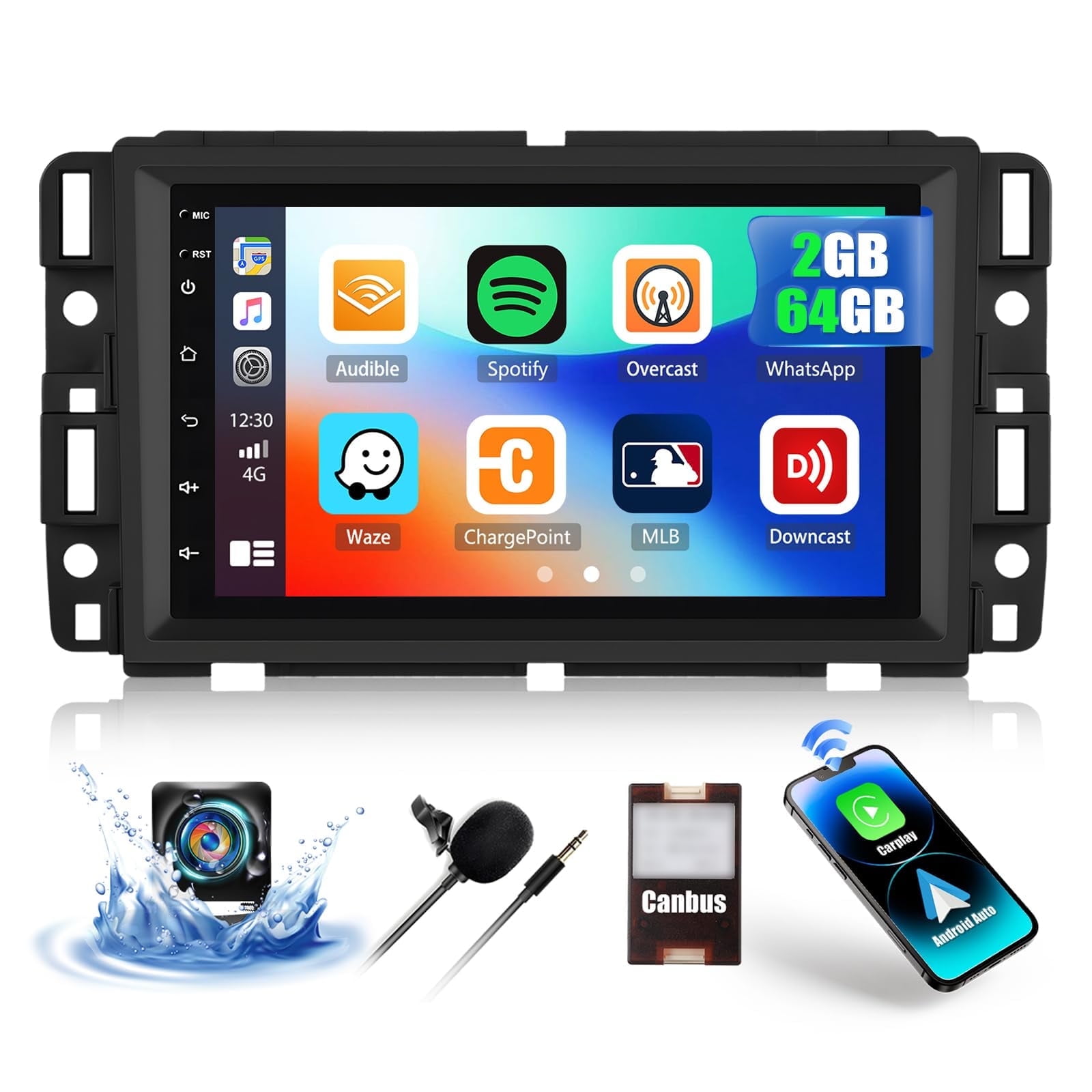 Gsuatey Car Stereo Radio for Chevy Chevrolet Traverse 2013-2017 support ...