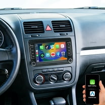 Podofo Android 15 7” Car Radio 4+64G for VW Volkswagen Jetta Golf ...