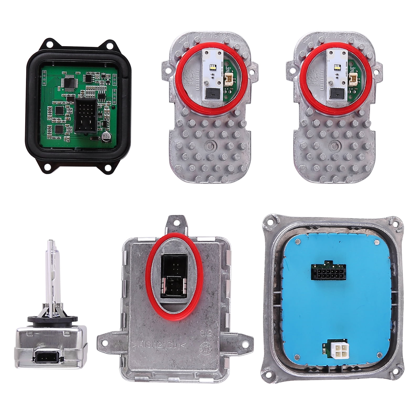 Gsuatey Xenon Ballast Bulb Light LED Module Diode Kit Compatible for ...