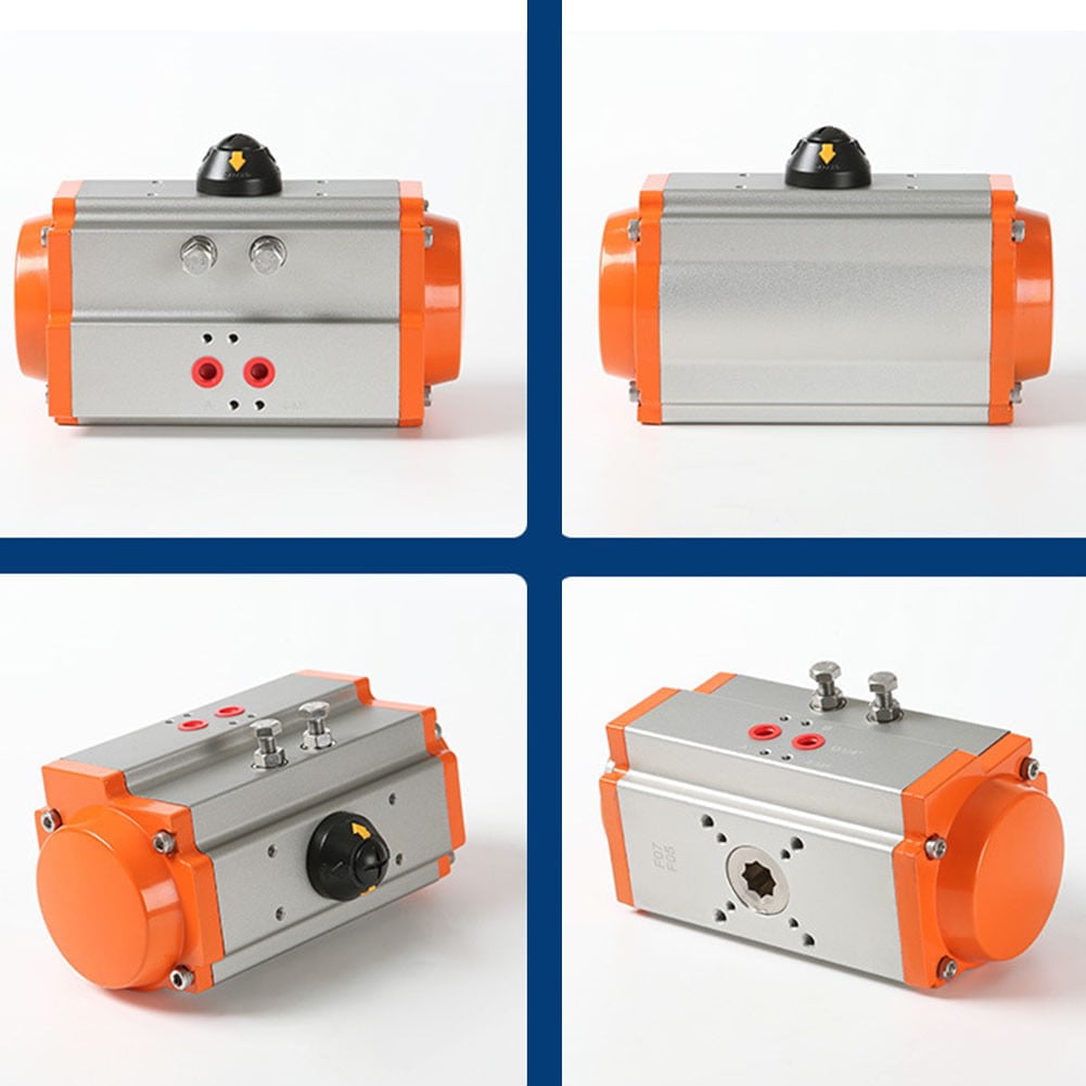 GtAt Rotation Angle 90° Pneumatic Ball Valve Double Acting Pneumatic ...