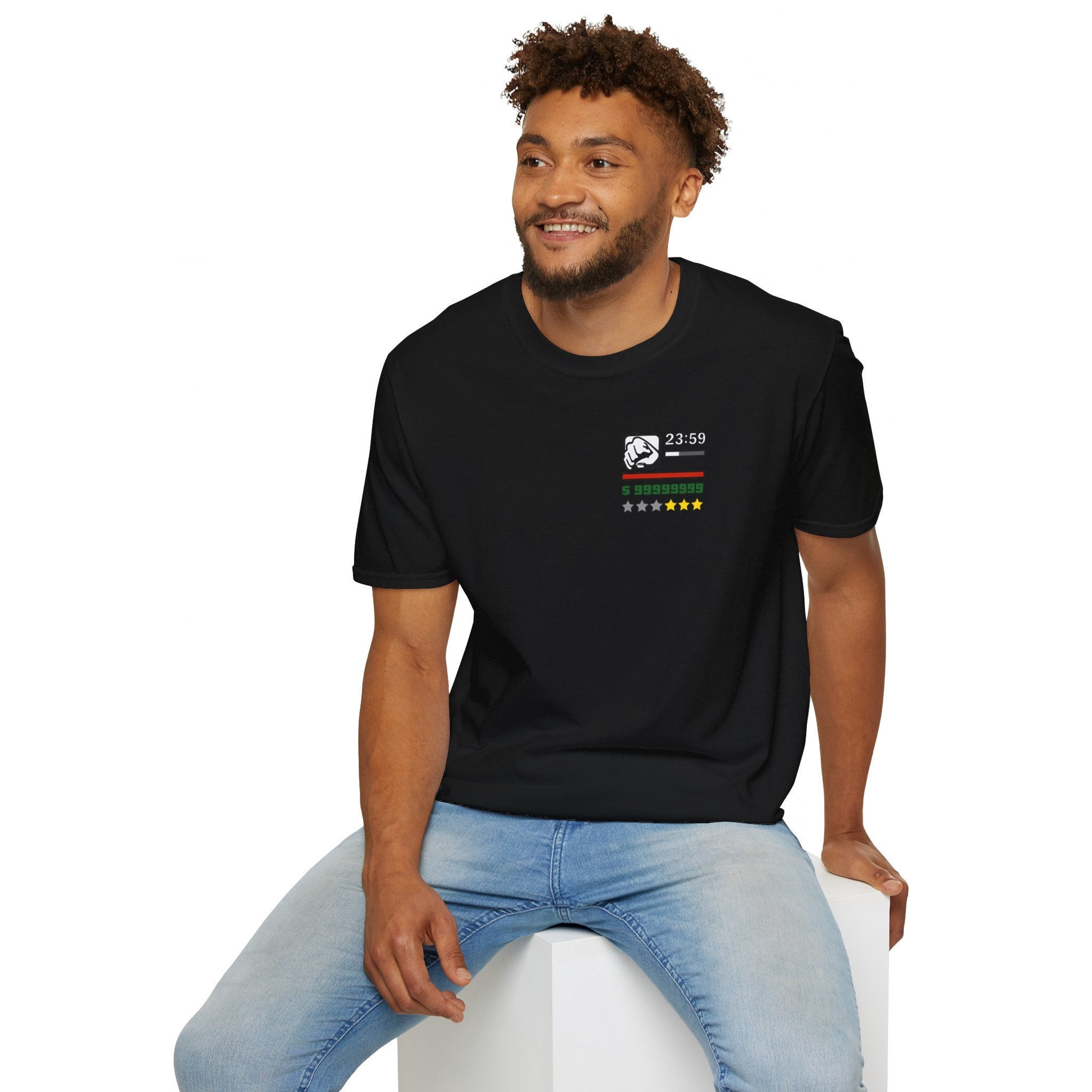 Gta Status Bar T Shirt Grand Theft Auto Tshirt Gta Sa Tee Gta San