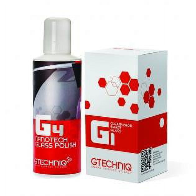 Gtechniq G1 and G4 ClearVision Screen Kit, Windshield Cleaner, Polish, Clear Visibility ...