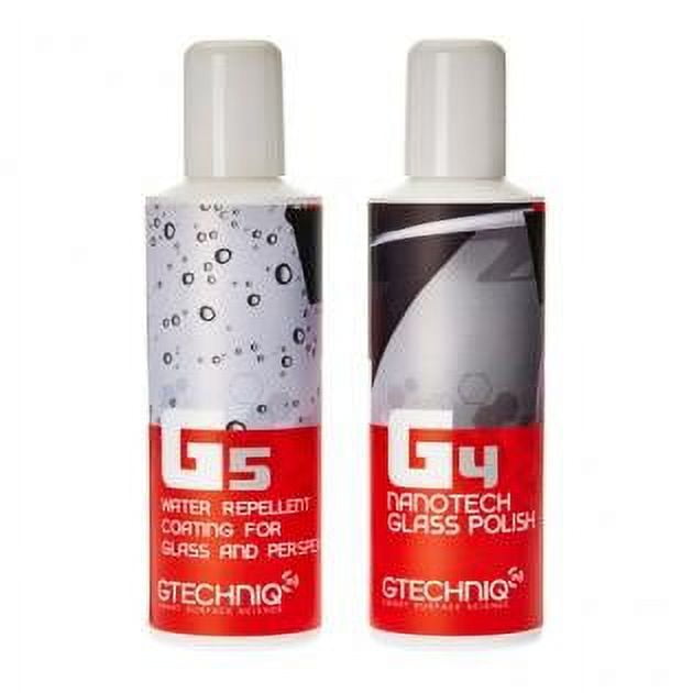 Gtechniq G5 & G4 Max Repellency Car Glass Kit - Nano Polish & Clearvision - 100ml - Walmart.com