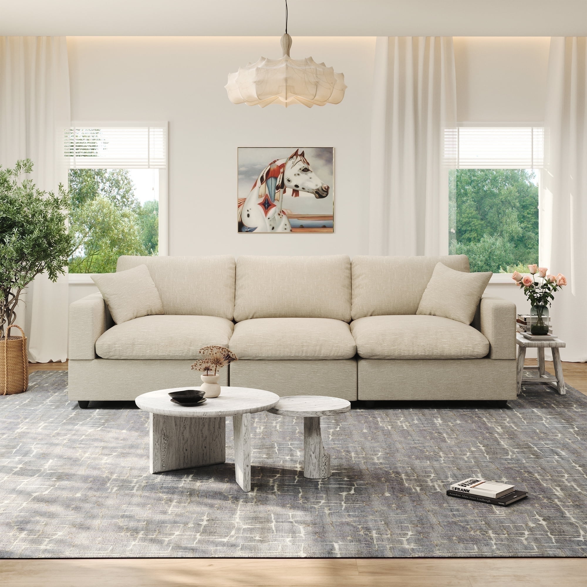 Gtilzria Modular Couches and Sofas Sectional, Comfy Modern Cloud Couch ...