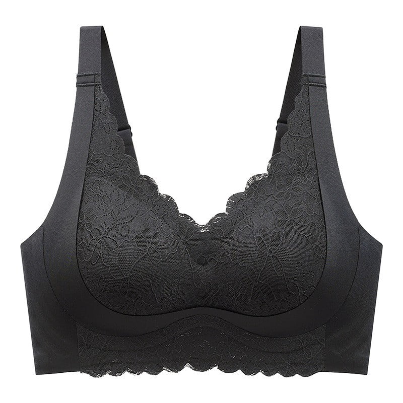 Gtoiithly Women's Plus-Size Bra Minimizing, Fixed-Cup Design for Lift ...