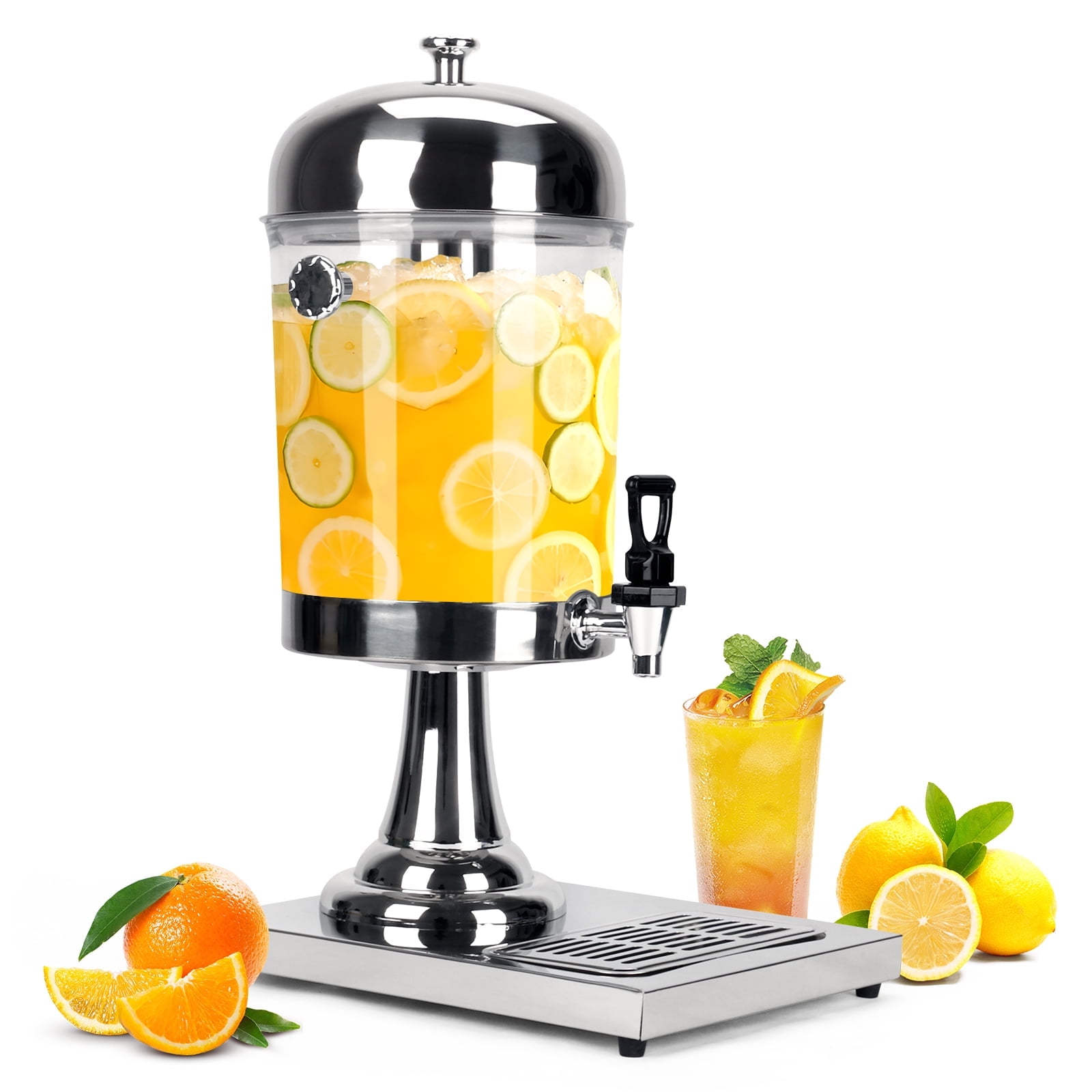 Gtouse Stainless Steel Drink Dispenser, Single Beverage Dispenser with ...