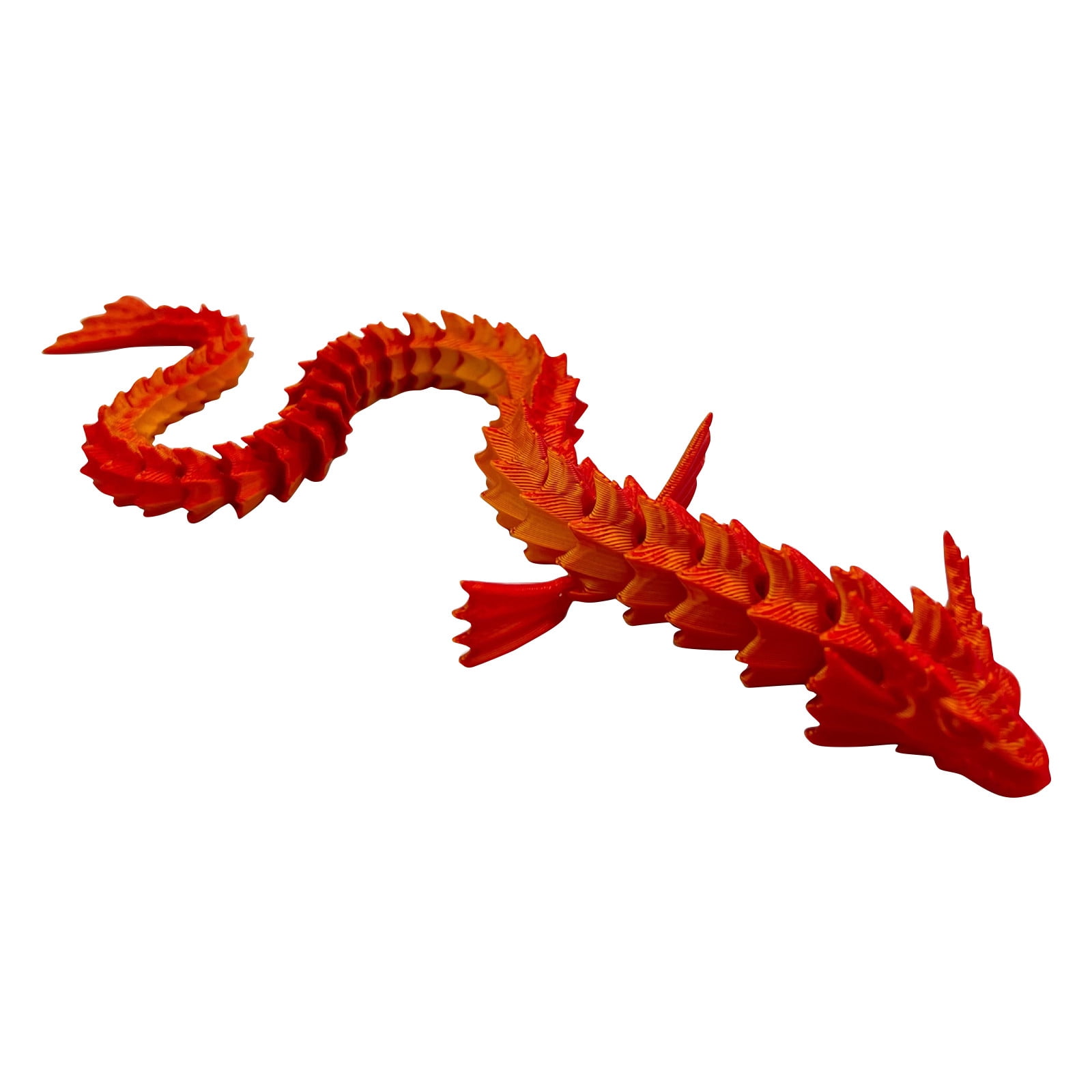 GuFamilya 3D Printed Dragon Toy, Foldable 3D Printed Dragon Toy ...