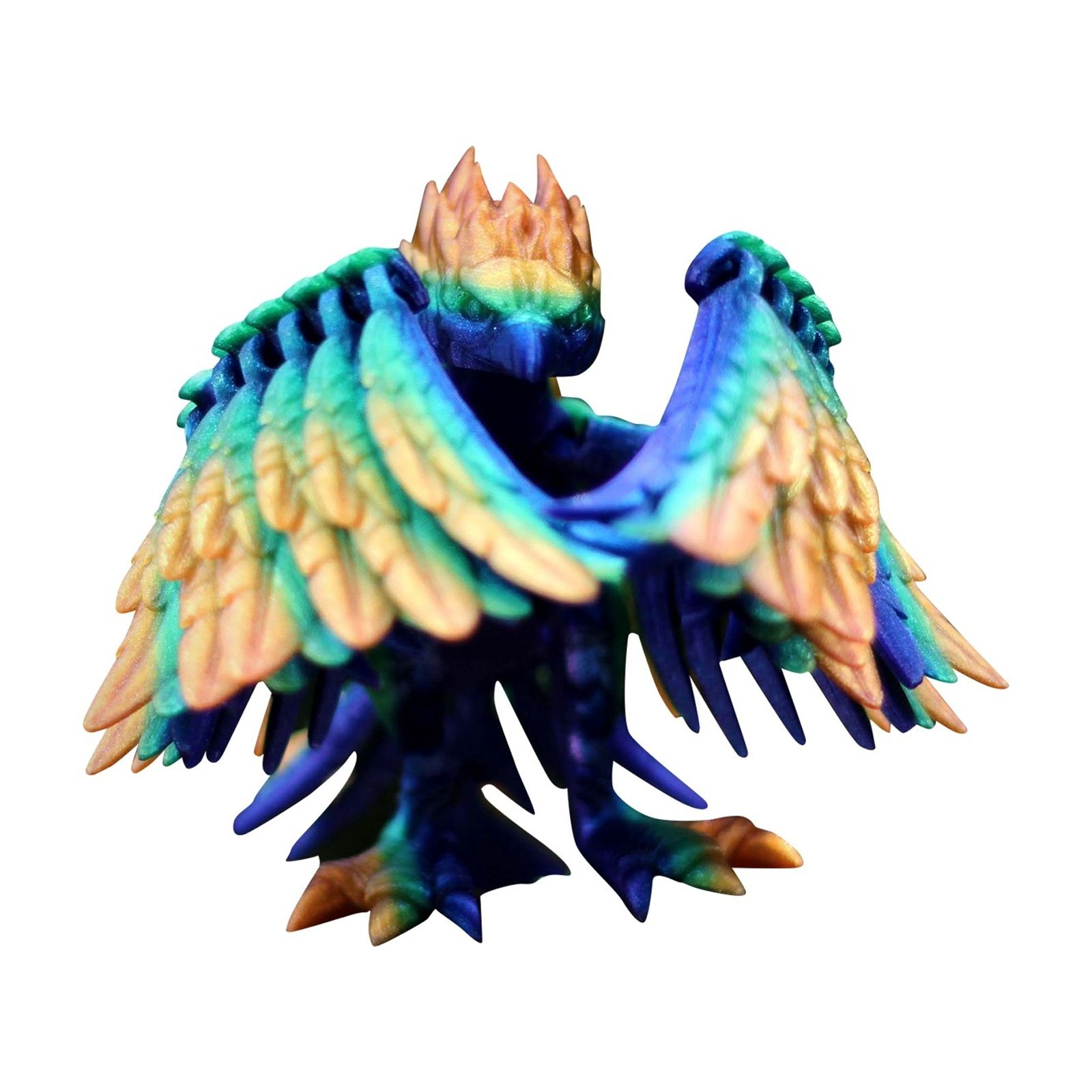 GuFamilya 3D Printed Little Animals Articulated Flexible Fidget Toy ...