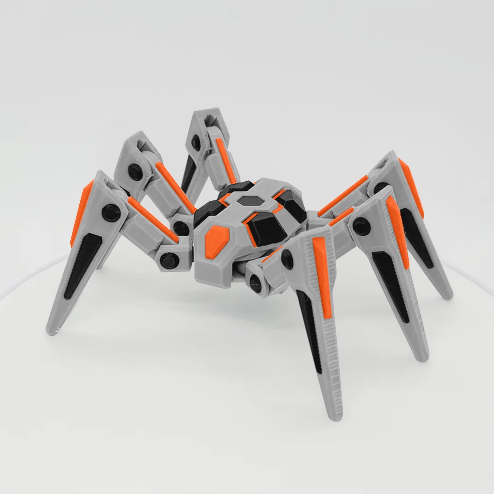 GuFamilya 3D Printed Mechanical Six Legged Spider Movable Technology ...