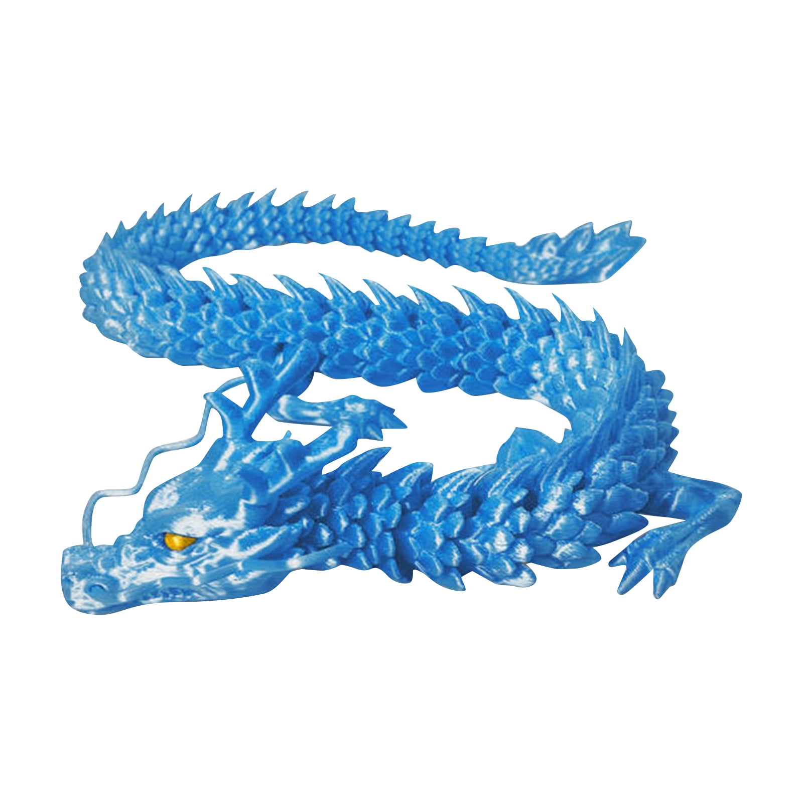 GuFamilya 3D Printed Movable Dragon Toy, Dragon With Movable Joints, 3D ...