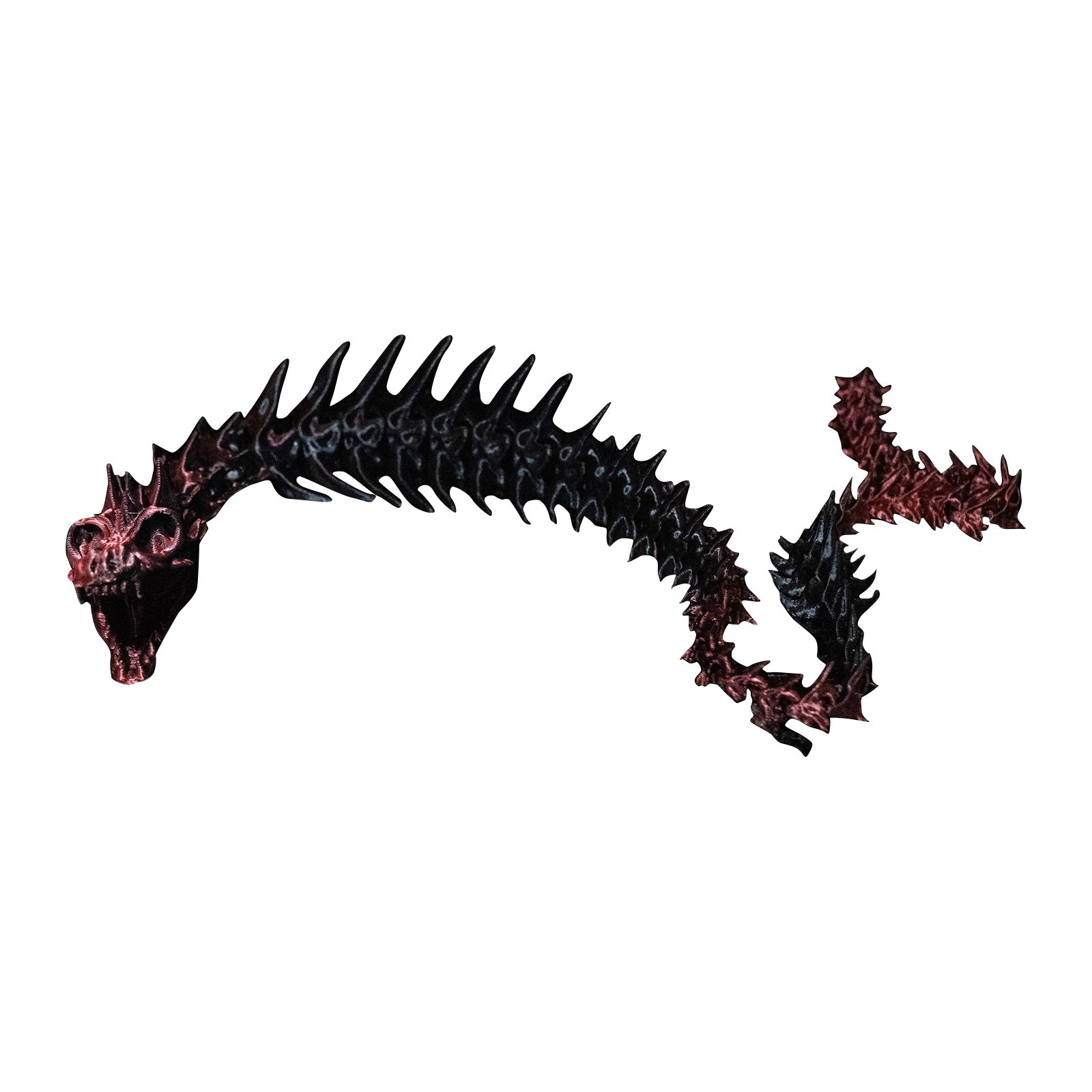 GuFamilya 3D Printed Movable Snake Bones, Animal Bones Toys, Home, Room ...