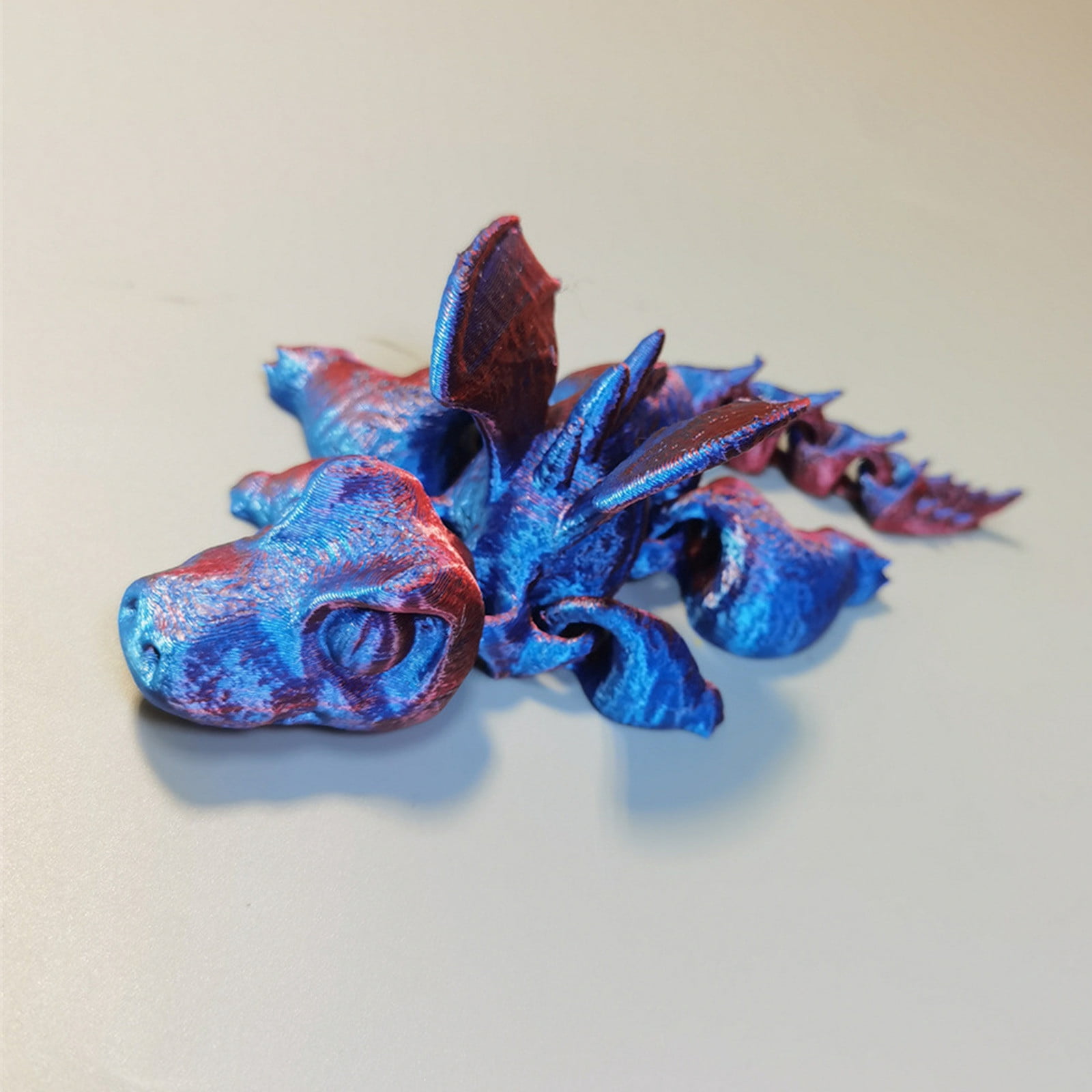 GuFamilya 3D Printed Movable Toy,3D Printed Dragon Fidget Toy Home ...