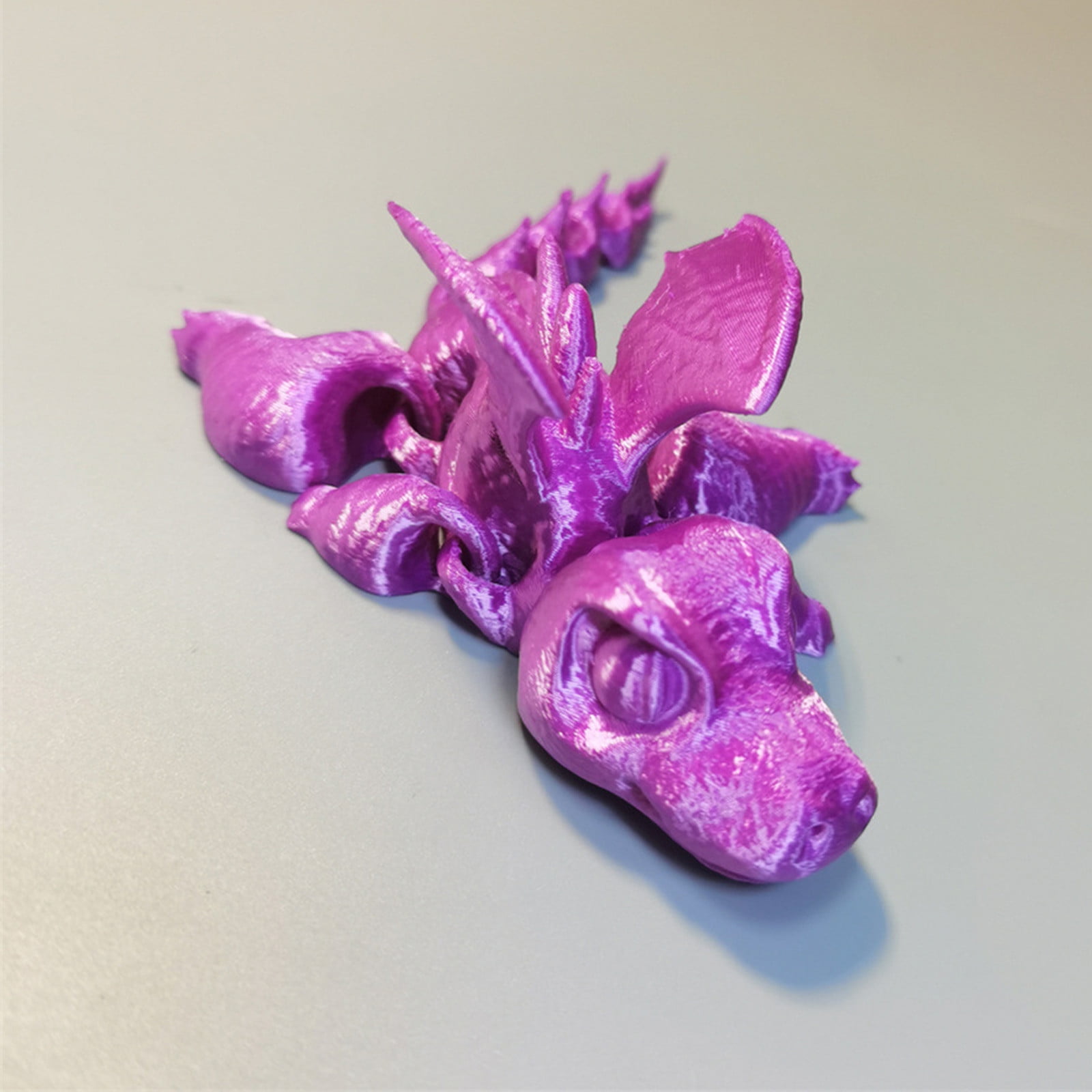 GuFamilya 3D Printed Movable Toy,3D Printed Dragon Fidget Toy Home ...