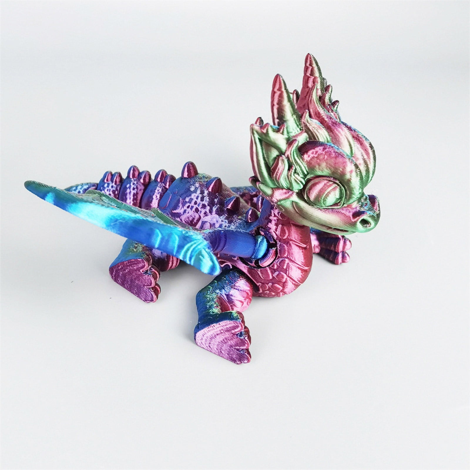 GuFamilya 3D Printed Movable Winged Dragon Toy,3D Printed Bulk Unique ...