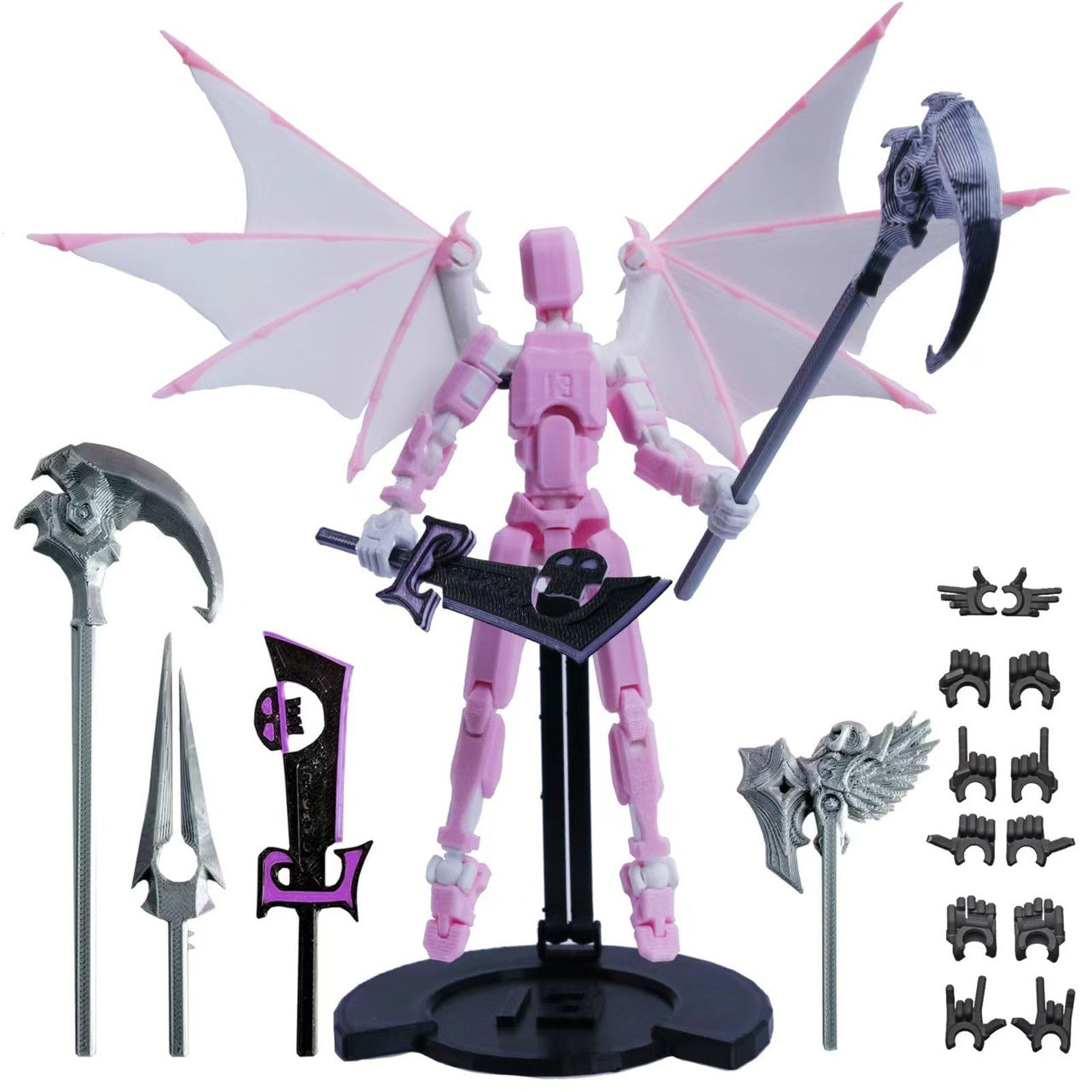 GuFamilya T13 Action Figure(Assembly Completed),Titan 13 Robot Action ...