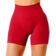 Gulubin Dissolving Swim Joke Shorts Workout Butt Lifting Shorts For Women High Waisted Seamless