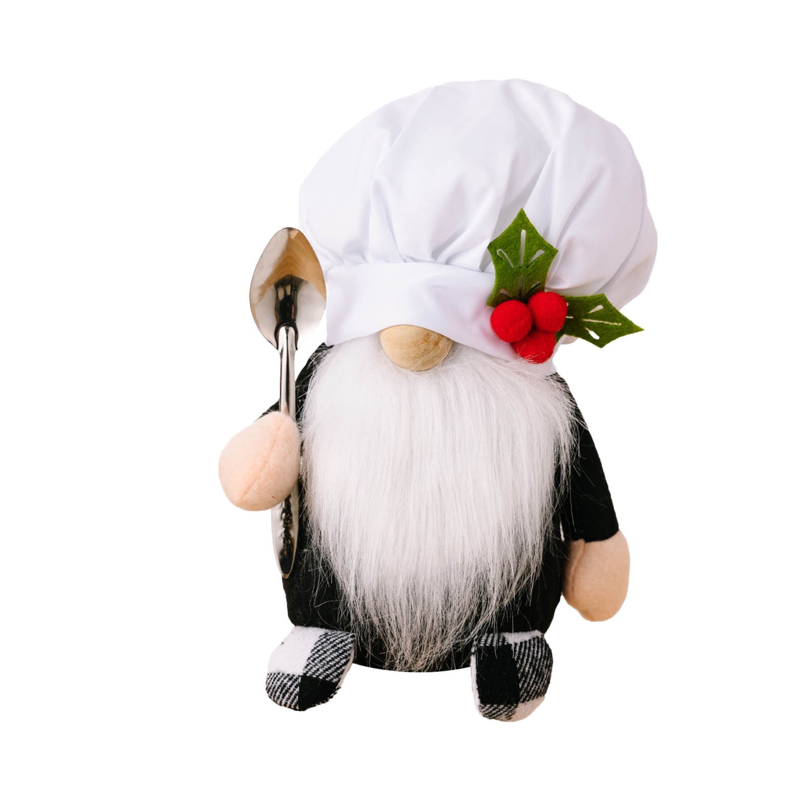 GuLuBin New Chef Day Doll Kitchen Chef Cooking Plaid Lifting Spoon Doll ...