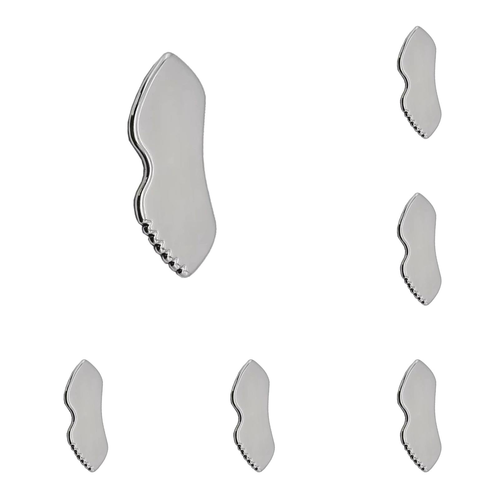 Gua Sha Facial Tool Stainless Steel Skin Care Guasha Comb Manual Metal ...