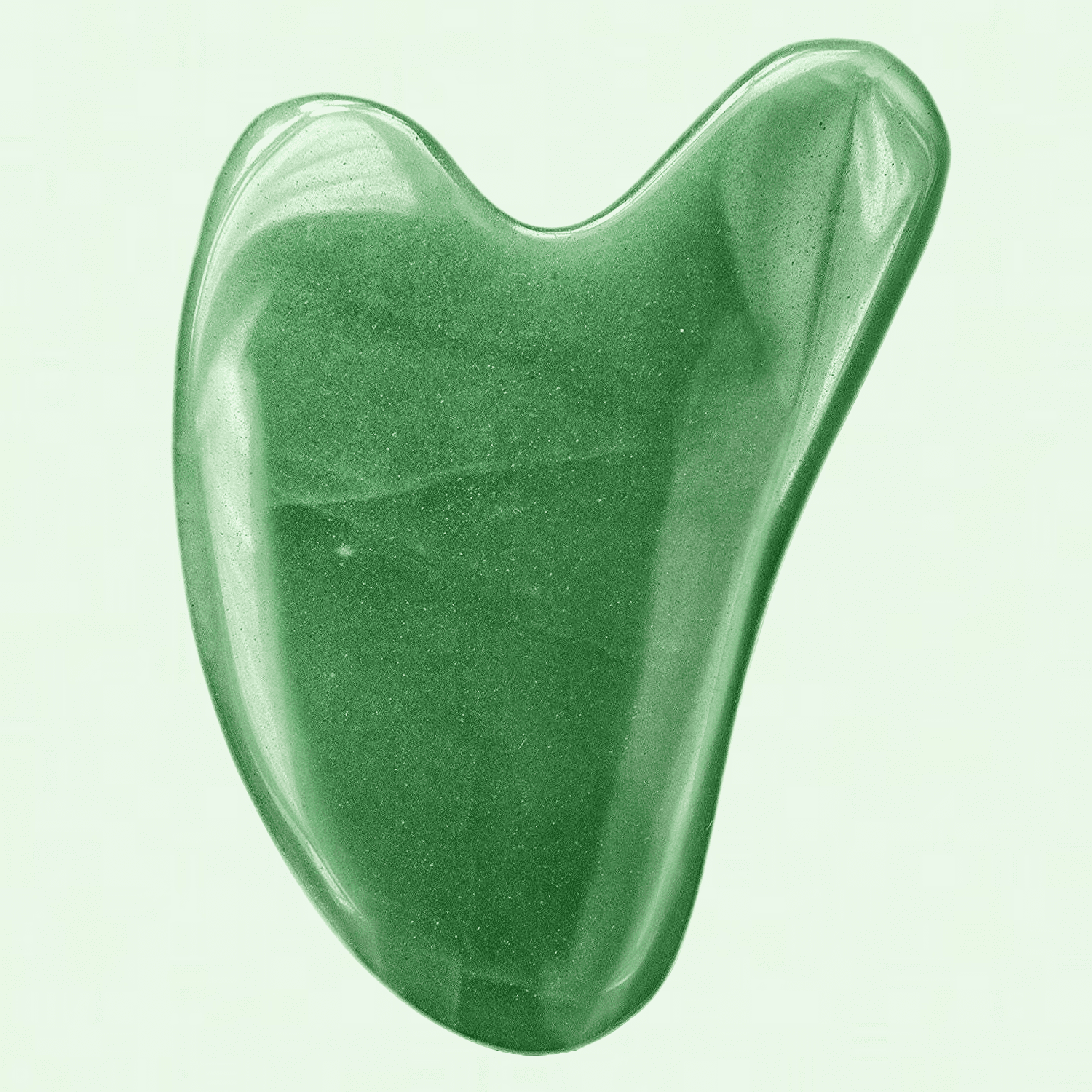 Gua Sha Facial and Body Massage Tool, Green Aventurine Jade Gua Sha ...