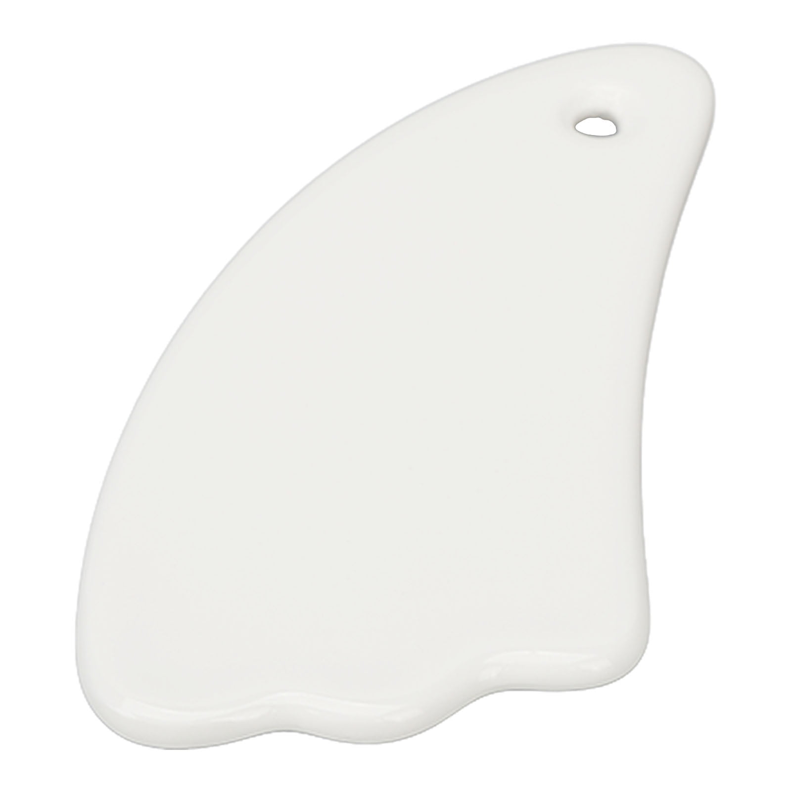 Gua Sha Scraping Tool White Facial Massage Ceramic Board Scraping Tool