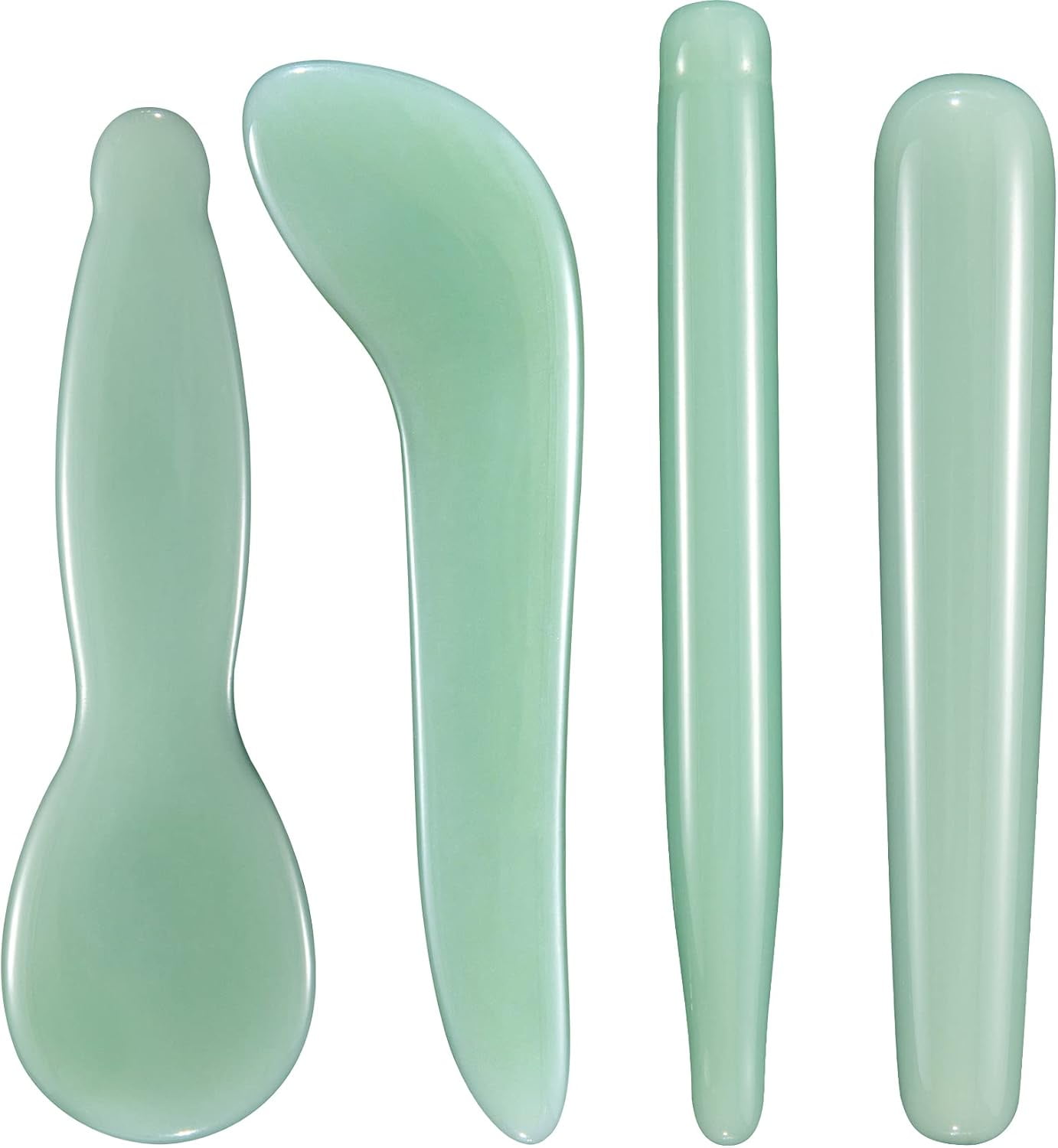 Gua Sha, Tendon Stick, Natural Jade Massage Tool, Jade Scraping, Facial ...