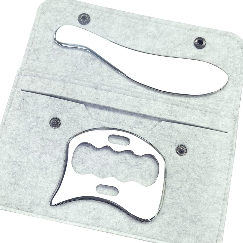 Gua Sha Tools, Stainless Steel Scraping Massage Tool, IASTM Tools ...