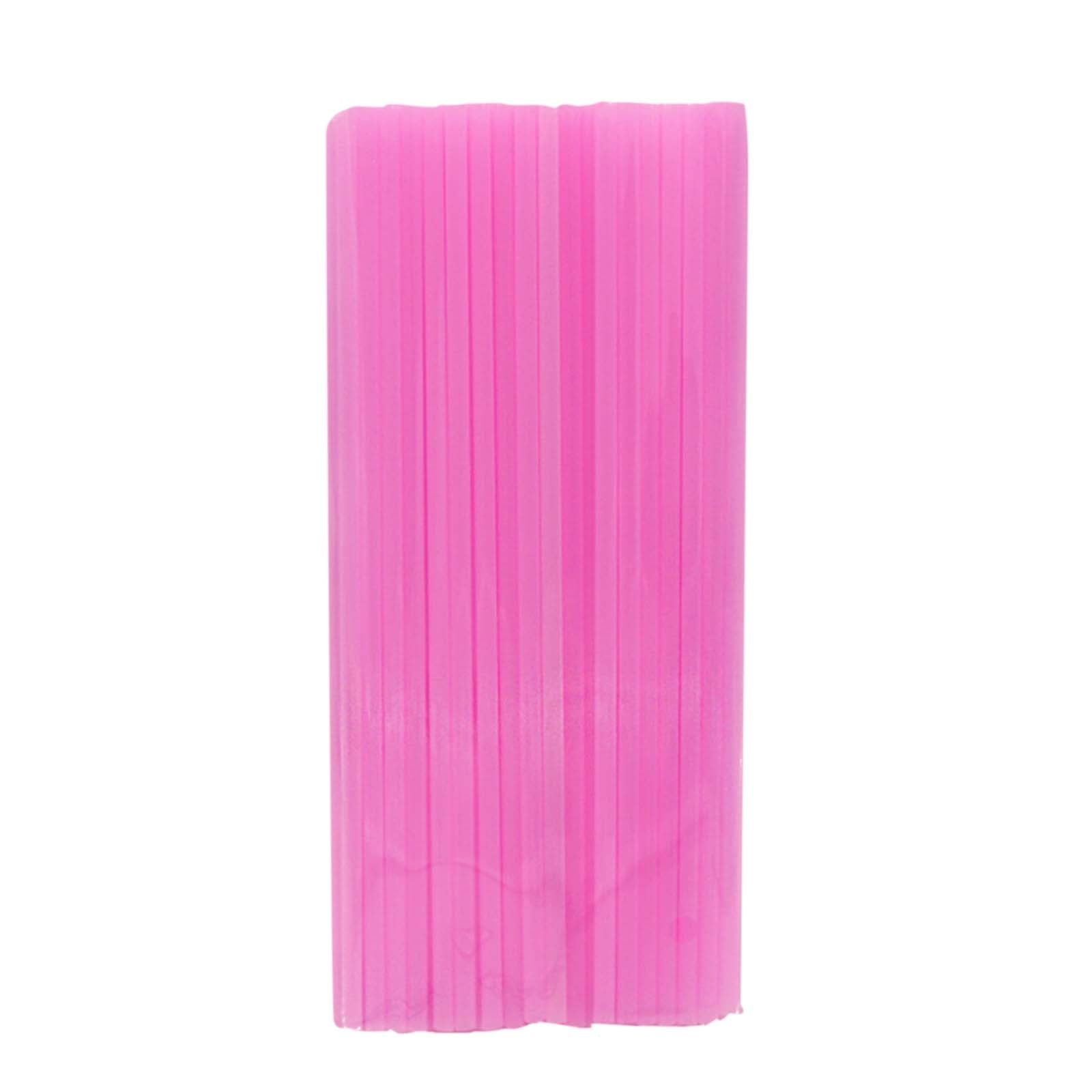 GuaLeg 100PCS Disposable Plastic Straw Flexible Straw For Banquet Bar ...