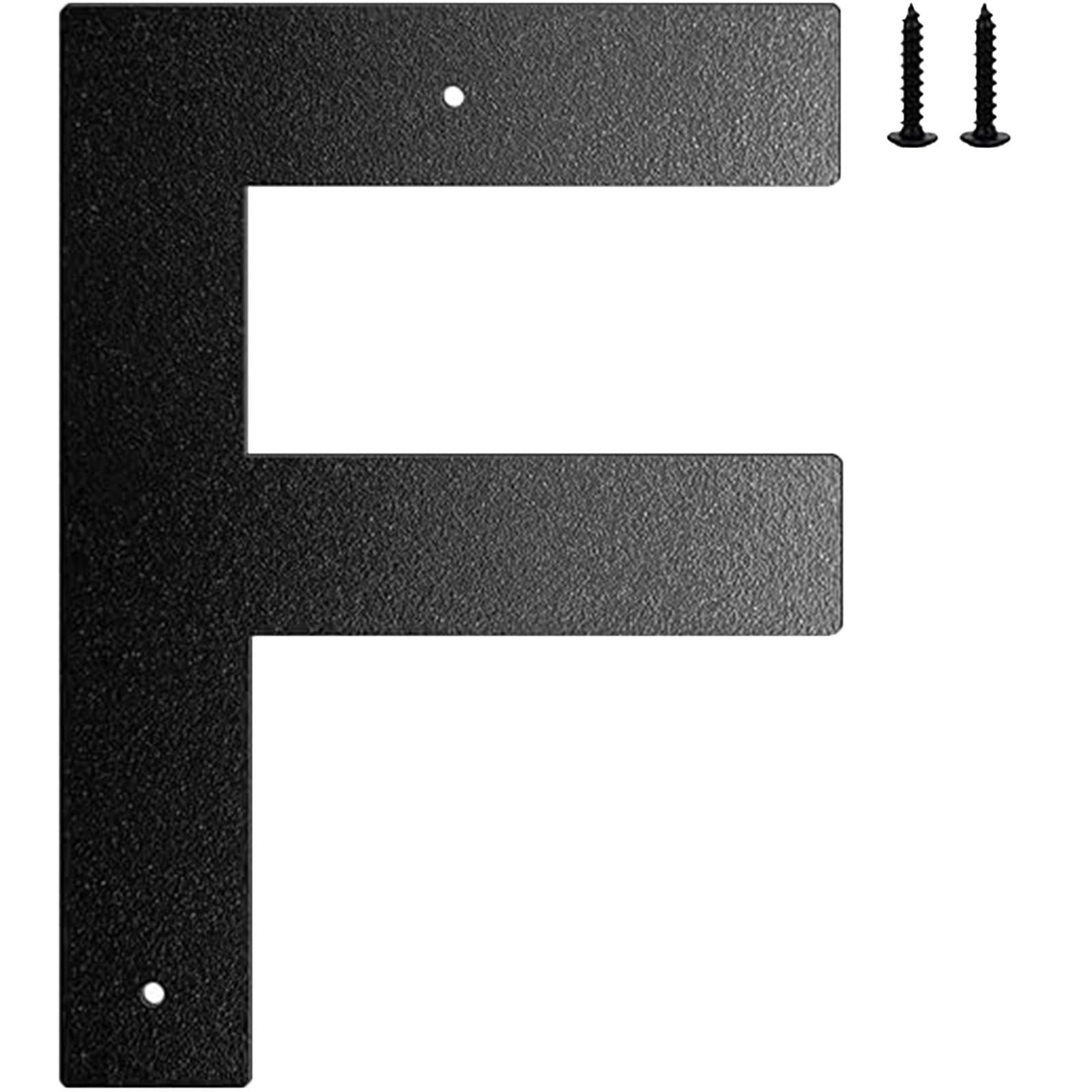 GuaLeg 6 Inch Metal House Number Metal Letters House Address Number ...