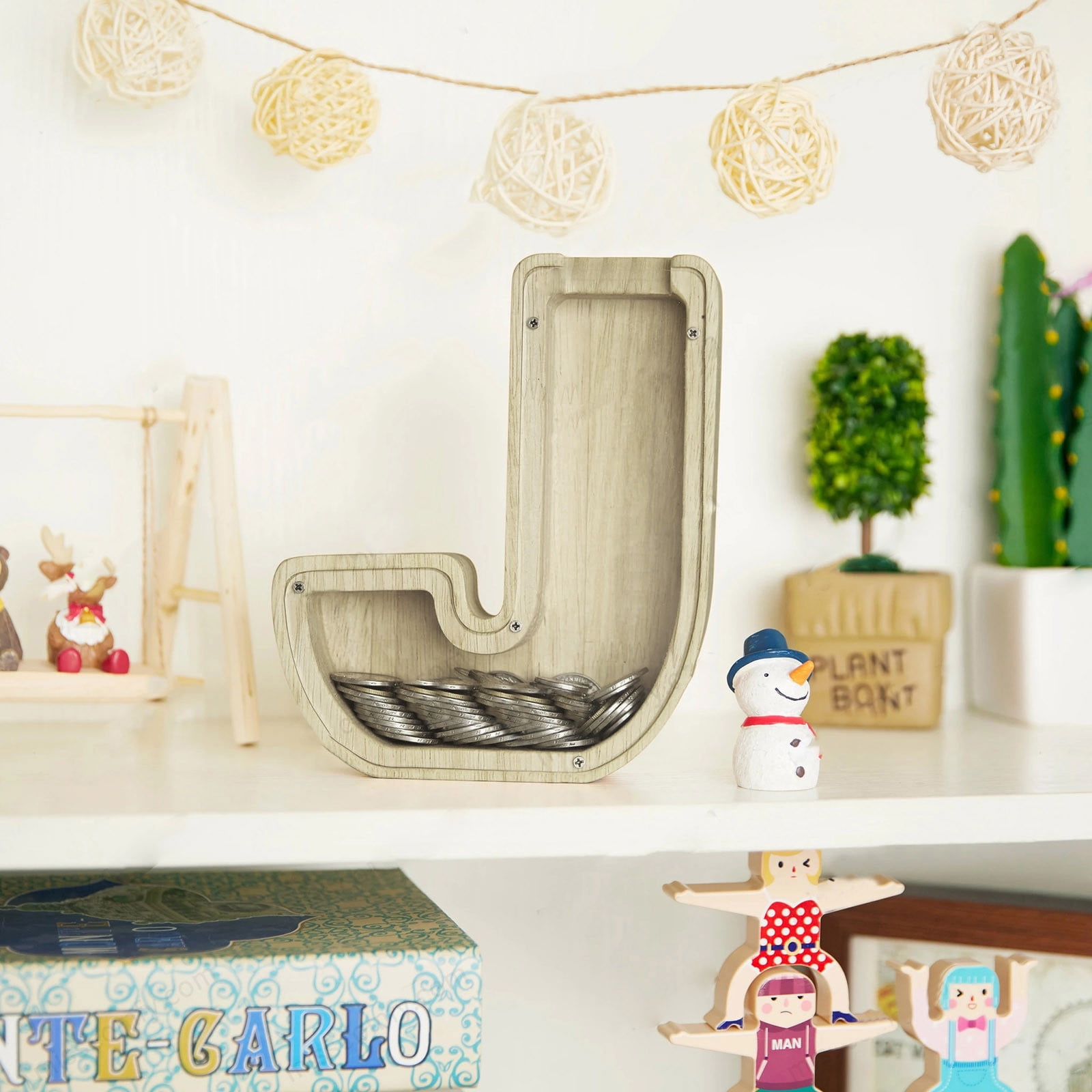 GuaLeg Creative Twenty-six English Alphabet Storage Tank Personalized ...