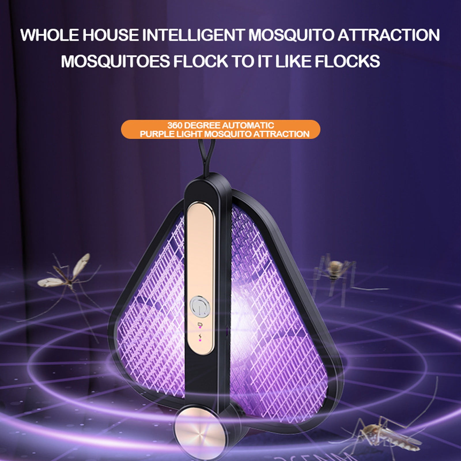 GuaLeg Mosquito Control Folding Electric Beat Photocatalytic Melt ...