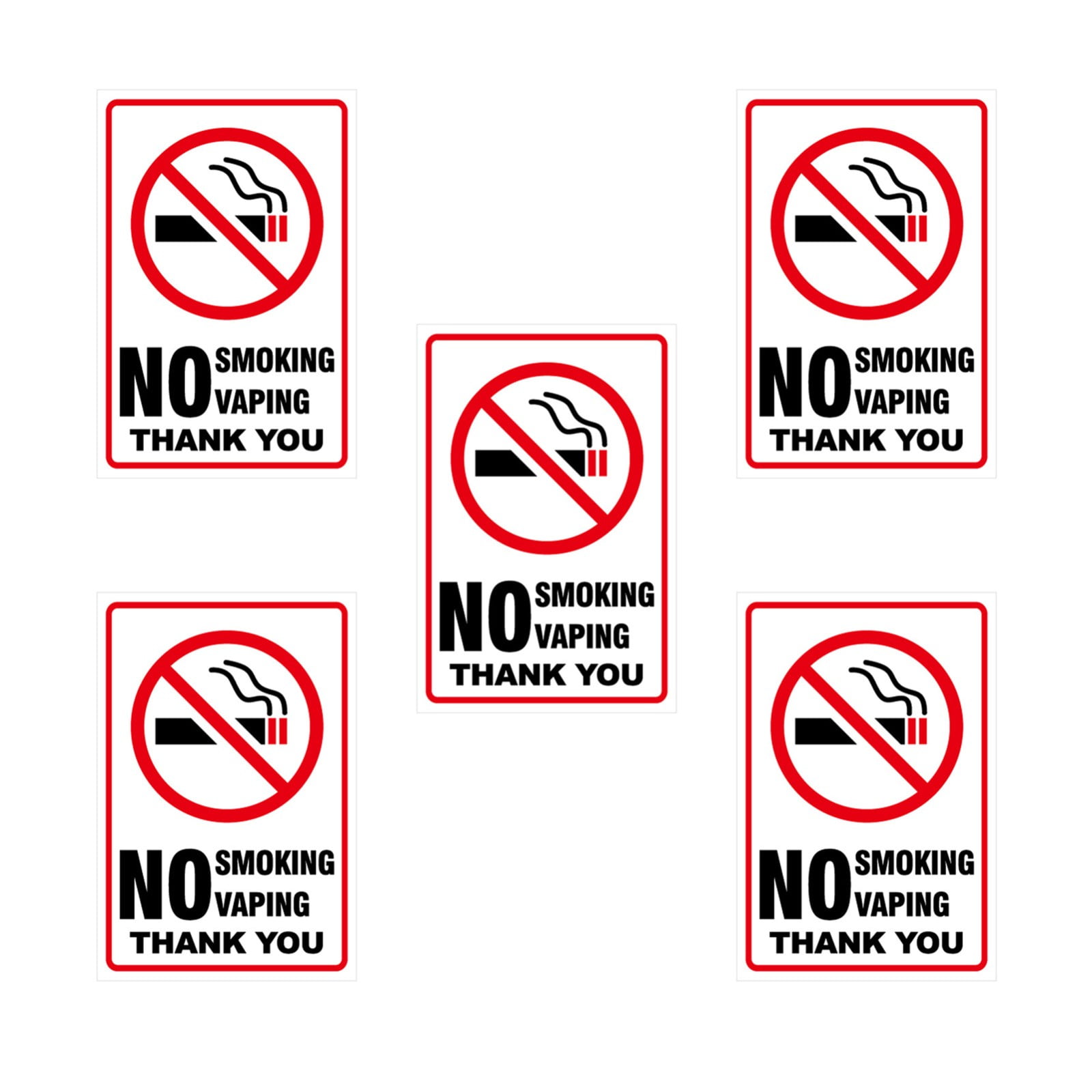 GuaLeg No Sticker Signs Against Weather And Fading And Can Be Used ...