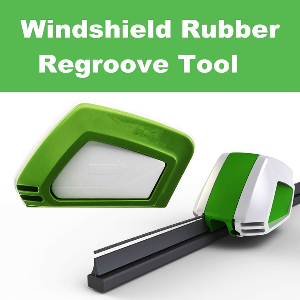 GuaLeg Windshield Rubber Regroove Tool Windshield Wiper Cutter/Trimmer ...