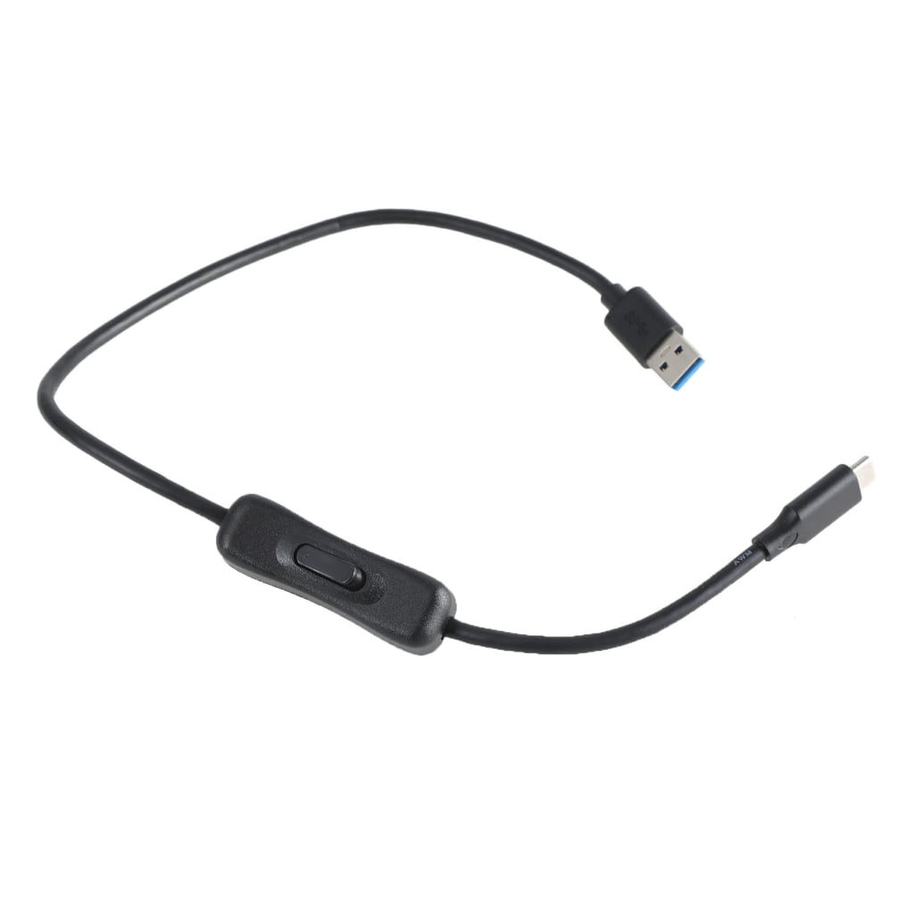 Guaber 30/50cm USB3.0 to Type C Extension Cable Male to Male Power ...