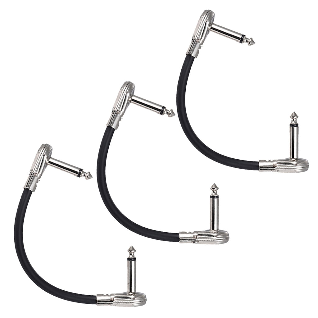 Guaber 3Pcs Guitar Pedal Cable Effect Cable Cord Replacement Electric ...