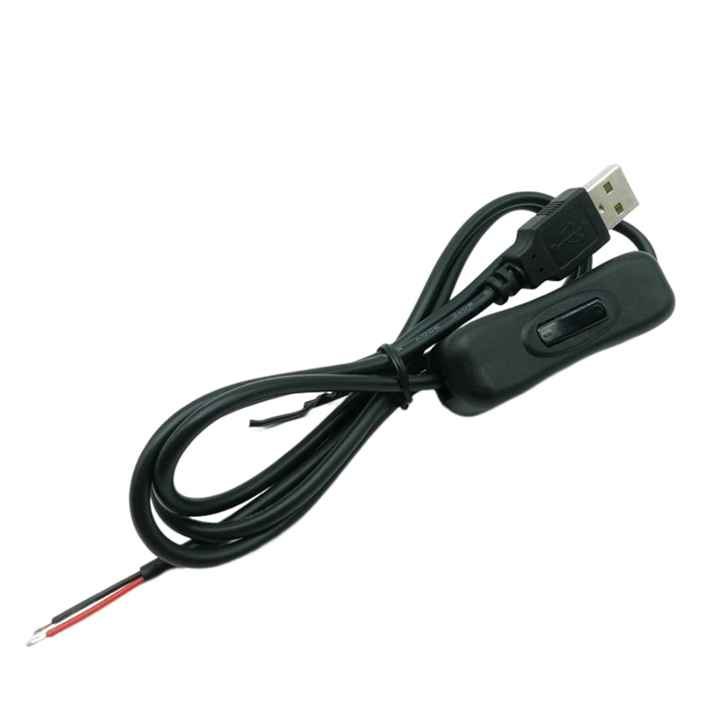 Guaber 5V USB 2Pin 2 Wire Power Cable Cord With Suitable for 5V USB Fan ...