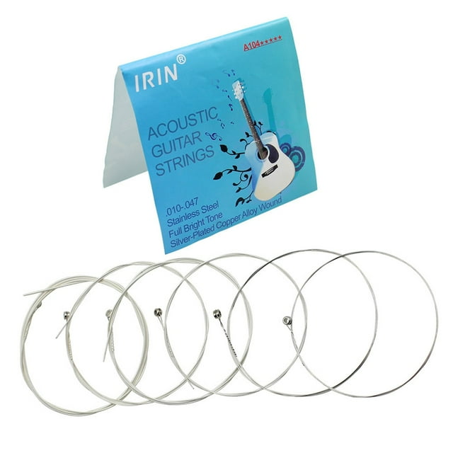 Guaber 6 Pcs Classical Stainless Steel Wire Guitar Strings 1st-6th ...