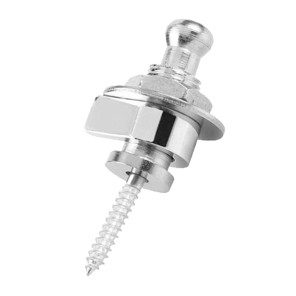 Guaber Acoustic Guitar Button Strap Portable Electric Guitar Bass Strap ...