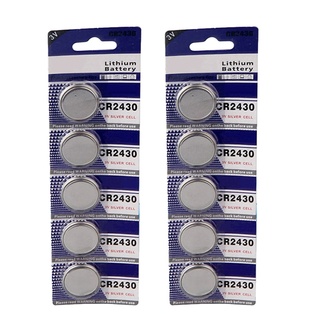 Guaber Battery,3V CR2430 Button Battery Coin Cells Button Batteries for ...