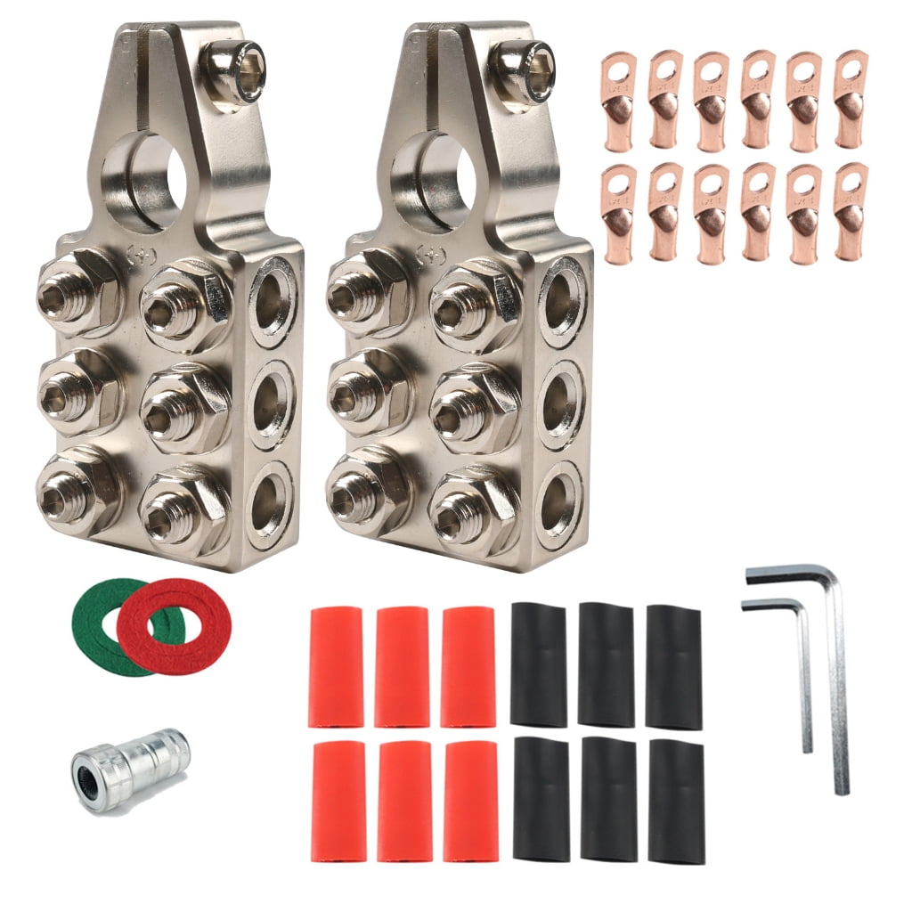 Guaber Battery,Upgrades 12 Way Battery Terminals Connector set ...