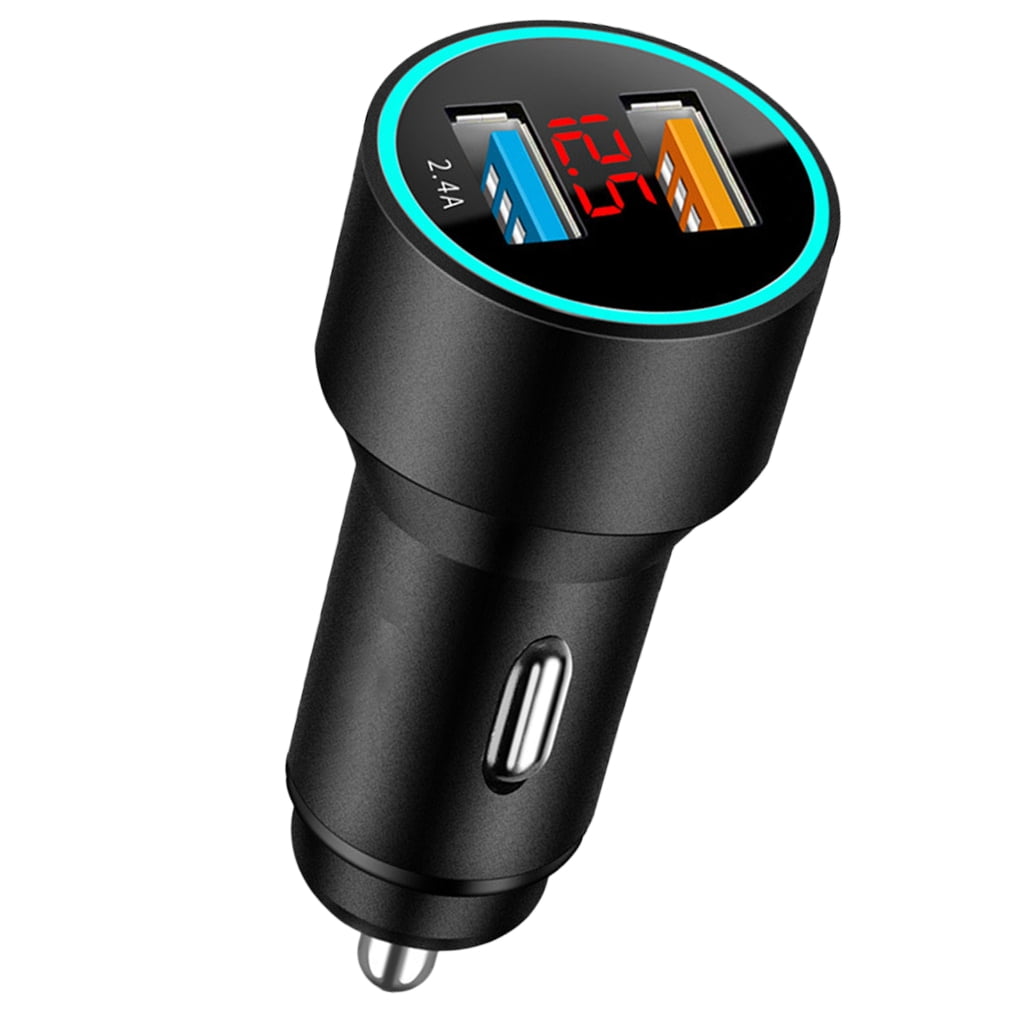 Guaber Cigarettes Lighters Adapter Quick Charging 3.0+2.4A Car Phone ...